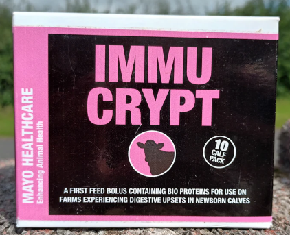 Immu Crypt First feed bolus (10pk) - Farm & Dairy Spares
